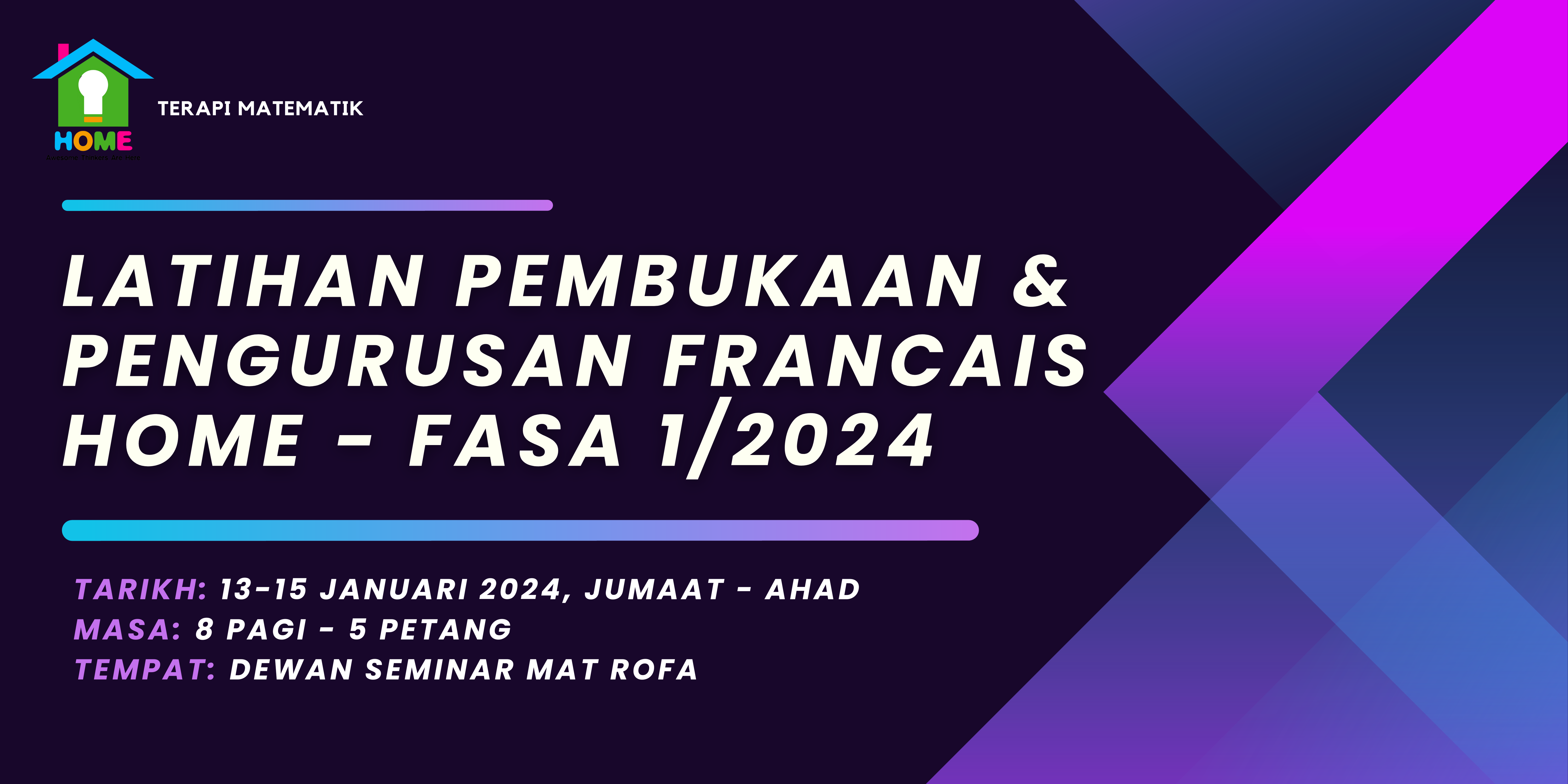 Kursus Latihan – HOME Terapi Matematik